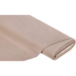 buttinette Baumwoll-Molton "Nora", taupe