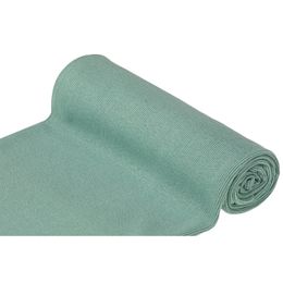 buttinette Rippen-B&uuml;ndchenstoff "Comfort", mintblau