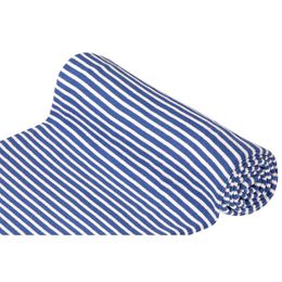 buttinette Ringelb&uuml;ndchen, saphir/wei&szlig;
