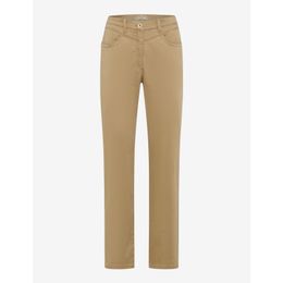 Raphaela by Brax Damen Five-Pocket-Hose Style CAREN NEW CAMEL, hellbraun, Gr. 44K