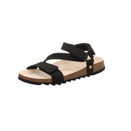 Legero Tieffu&szlig;bett Sandale CLEAR in Schwarz | Gr.: 38