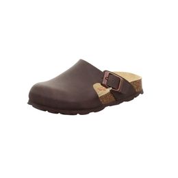 Superfit Tieffu&szlig;bett Pantolette FUSSBETTPANTOFFEL in Braun | Gr.: 27