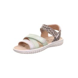 Superfit Sandale SPARKLE in Hellgr&uuml;n/Beige | Gr.: 25