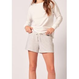 Skiny Pyjama-Shorts in Hellgrau - 39% | Gr&ouml;&szlig;e 40 | Damen-loungewear