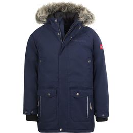 Trollkids Parka "Nordkapp" in Dunkelblau - 53% | Gr&ouml;&szlig;e 128 | Kinderjacken