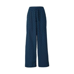 Tchibo - Schlupfhose in Crinkle-Optik - Damen - Gr. 40 - dunkelblau