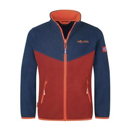 Trollkids Fleecejacke "Oppdal XT" in Dunkelblau - 42% | Gr&ouml;&szlig;e 128 | Kids-fleecejacken-fleecepullover