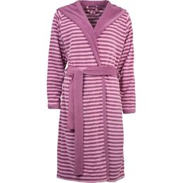 Erwin M&uuml;ller Erwin M&uuml;ller Leichtfrottier Bademantel mit Kapuze Bernstadt in mauve-ros&eacute; | Gr.: 44-46