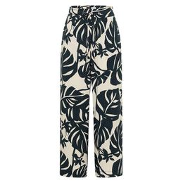 Cecil Hose in Beige/ Dunkelblau - 22% | Gr&ouml;&szlig;e XXL/L26 | Damenhosen