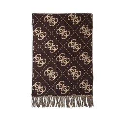 Guess Schal 'BOSTON' Herren Gr&ouml;&szlig;e One Size schoko / cappuccino