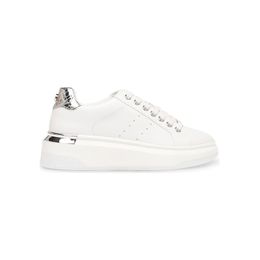 Steve Madden Sneakers in Wei&szlig;/ Silber - 60% | Gr&ouml;&szlig;e 37 | Damen-sneakers