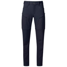 Bergans Zipp-Off-Softshellhose - Regular fit - in Dunkelblau - 39% | Gr&ouml;&szlig;e 36 | Damen-sporthosen