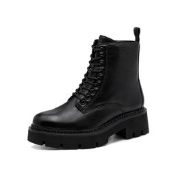 Tamaris Leder-Boots in Schwarz - 29% | Gr&ouml;&szlig;e 41 | Damen-stiefel
