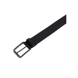 BOSS Green Herren Lederg&uuml;rtel "Tintin-AO-BOSS Sz35", schwarz, Gr. 115, unifarben, Leder, G&uuml;rtel, mit tonaler Logopr&auml;gung