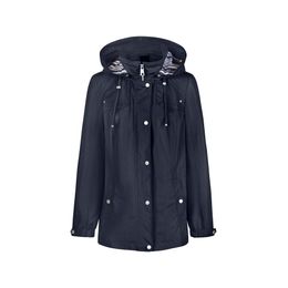 Barbara Lebek Jacke mit Kapuze in Blau | Gr.: 46