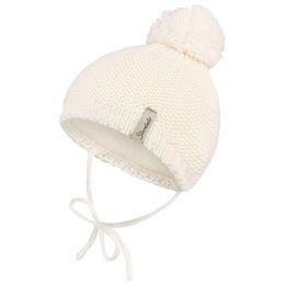 Sterntaler Bommelm&uuml;tze klassisch in ecru | Gr.: 43 cm