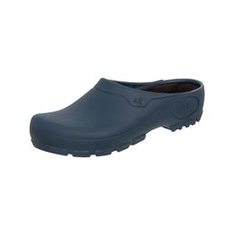 SALIHA Damen Clog "Gartenclogs Multi Clog offen", Gr. 39, blau, Obermaterial: 100% Polyurethan PU., Schuhe