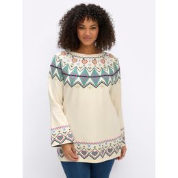 sheego Norwegerpullover