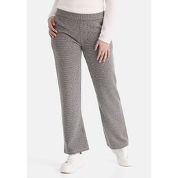 STOOKER WOMEN Damen Schlupfhose "Mary Jersey Wide leg fit Schlupfhose", beige, Gr. 46, Jersey, 67% Viskose, 27% Polyamid, 6% Elasthan, Hosen, Wide