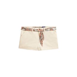Superdry & Co Chino Pants female size 34 Blue / Blood red / White