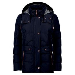 Gil Bret Damen Steppjacke "Damen Kunstdaune", blau, Gr. 48, Obermaterial: 100% Polyester. Besatz: 45% Viskose, 37% Polyester, 10% Modal, 8% Elasthan.