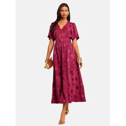 Love & Roses Kleid Damen Gr&ouml;&szlig;e 40 beere / dunkelrot Sommerkleid