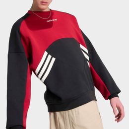 Herren Sweatshirt "MUC CRW"schwarz, team victory rot, Gr. XXL, adidas originals, Obermaterial: 82% Baumwolle, 18% Polyester, Sweatshirts, f&uuml;r