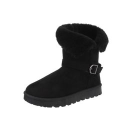 Ital-Design Stiefelette in Schwarz | Gr.: 37