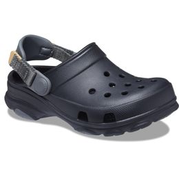 Crocs M&auml;dchen Clog "All Terrain Clog", Gr. 30, schwarz, Croslite , Schuhe, Sommerschuh, Hausschuh, Badeschuh mit leicht genoppter Innensohle