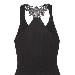 Lascana Maxikleid in schwarz | Gr.: 40