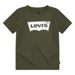LEVI'S KIDS Jungen T-Shirt "BATWING TEE"olive night, Gr. 9M, Single Jersey, Obermaterial: 100% Baumwolle, Shirts, Baby UNISEX