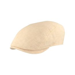 BREITER Schirmm&uuml;tze einteilig in beige | Gr.: 64
