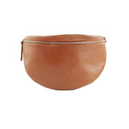 Lepelou G&uuml;rteltasche 'TONI large' Damen Gr&ouml;&szlig;e 30 cm x 19 cm x 9 cm cognac