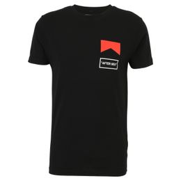 MisterTee Herren T-Shirt "MisterTee Herren AS Tee", schwarz, Gr. S, unifarben, 100% Baumwolle, Shirts