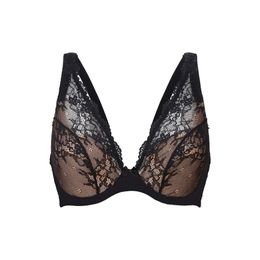 Lingadore BH Damen Gr&ouml;&szlig;e 75 taupe / schwarz