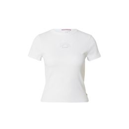 QS Shirt female size M Silver / White