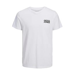 Jack & Jones Plus Jack & Jones Plus Shirt 'JJECorp' male size XXXL Black / White