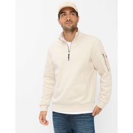 Brax Herren Troyer Style SION oat, Altwei&szlig;, Gr. XS