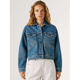 Pepe Jeans Jacke Damen Gr&ouml;&szlig;e S blue denim Sommerjacke