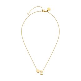 Purelei Kette 'Letter Heart E' Damen Gr&ouml;&szlig;e 50 / 55cm gold