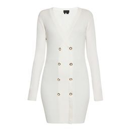 NAEMI Damen Kleid in Wollweiss | Gr.: M