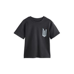 next T-Shirt Jungen Gr&ouml;&szlig;e 152 grau / schwarz