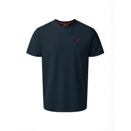 MCS Herren Kurzarmhemd "MCS T-shirt MCOhio", blau, Gr. XXXL, Obermaterial: 100% Baumwolle, Hemden