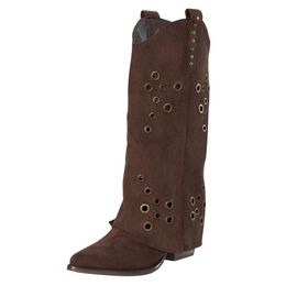 Salinyang Cowboy Boots female size 42 Chocolate