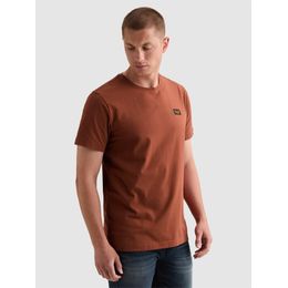 PME-Legend PME Legend Shirt 'American Classic T-shirt in cotton with stretch' male size S Brown
