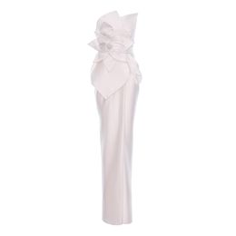 Acob A Porter Abendkleid Damen Gr&ouml;&szlig;e 38 wei&szlig; Sommerkleid