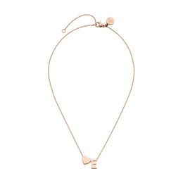 Purelei Kette 'Letter Heart E' Damen Gr&ouml;&szlig;e 50 / 55cm rosegold