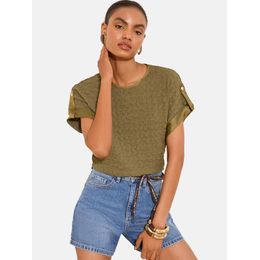 Lipsy Bluse Damen Gr&ouml;&szlig;e L oliv