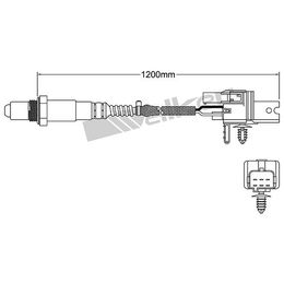 VEGAZ Lambdasonde uls405 f&uuml;r Volvo