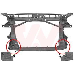 Van Wezel Frontverkleidung 0336678 f&uuml;r Audi